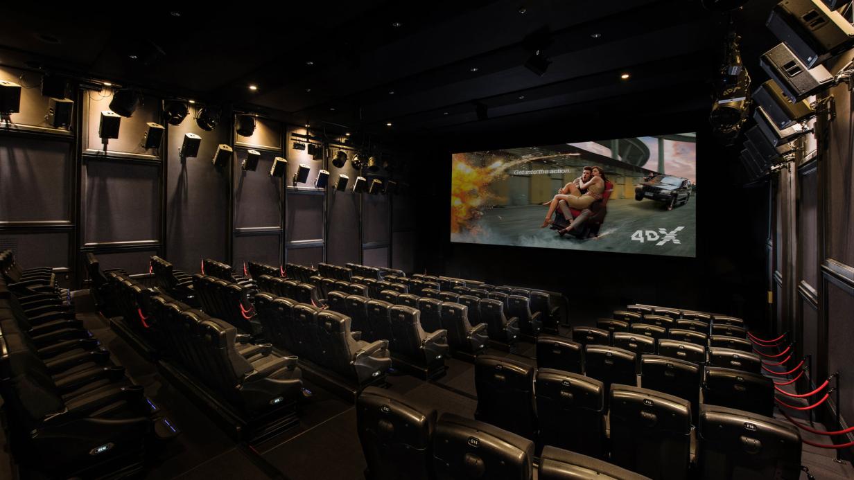 4DX: Kino mit Gerüchen, Nebel und wackelnden Sesseln