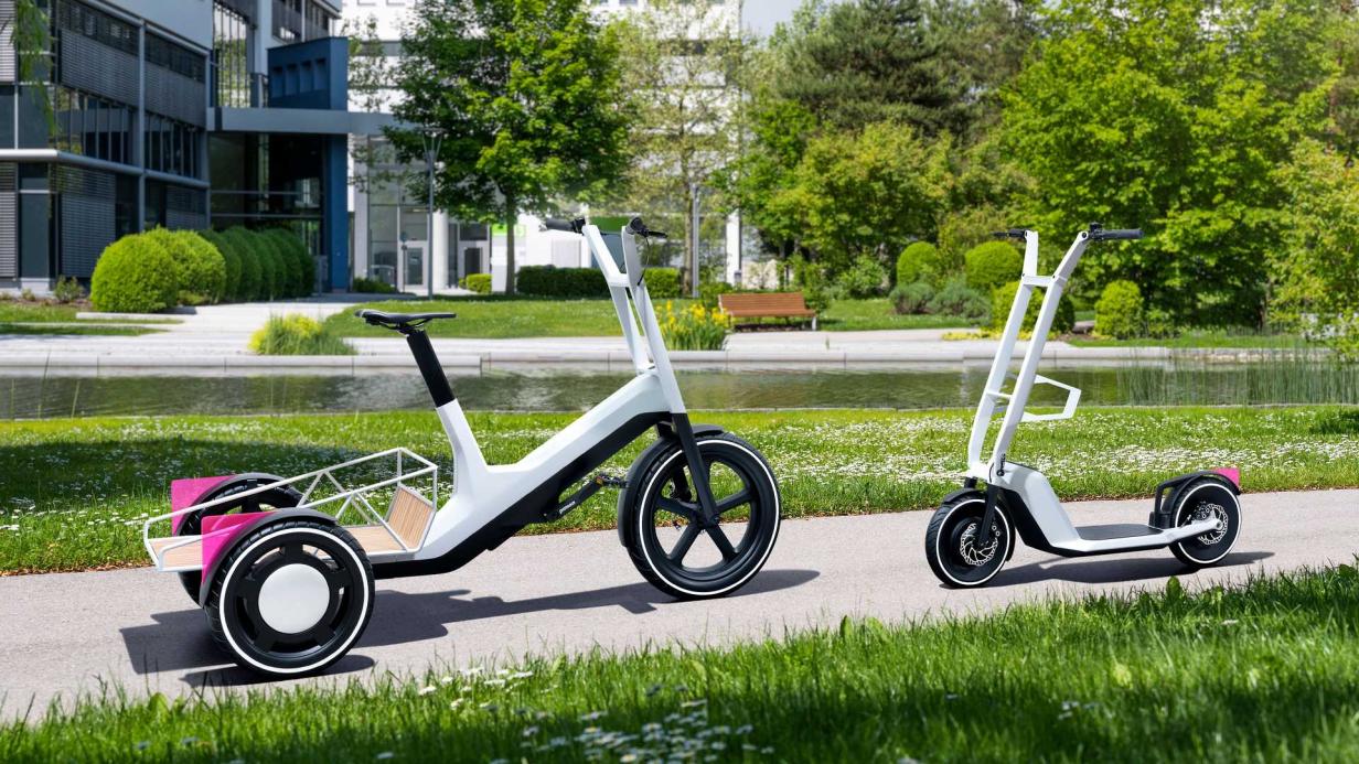 BWM zeigt futuristische E-Scooter