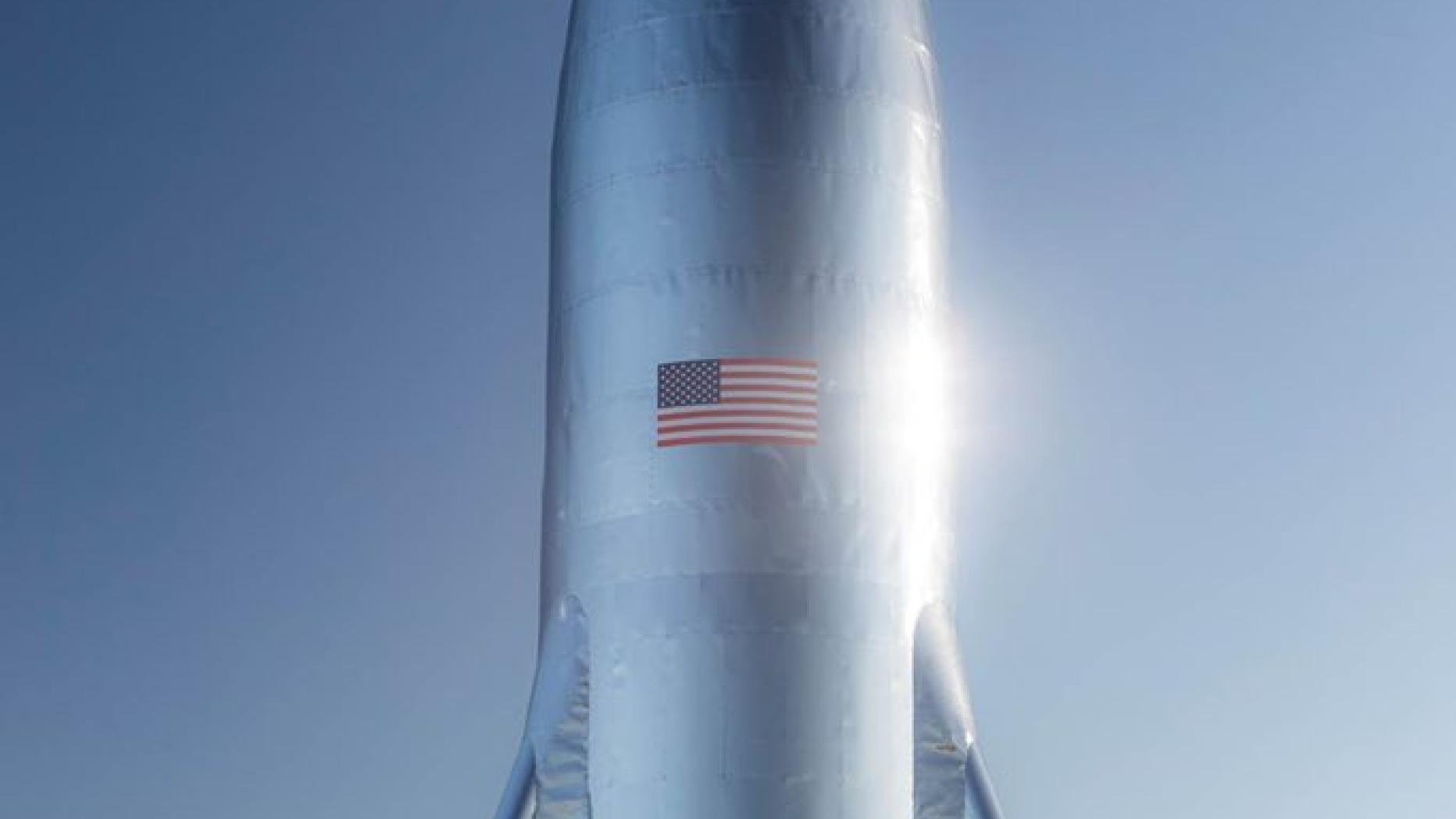 Elon Musk Zeigt Erstes Echtes Foto Von Starship Raumschfif