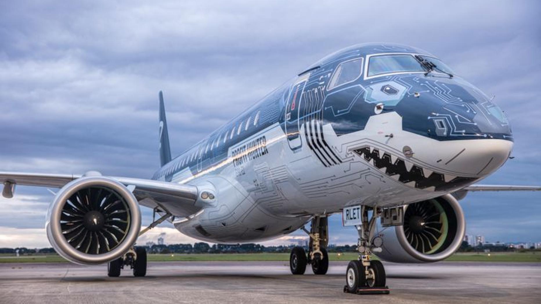 Flugzeugbauer Embraer enthüllt den “Tech Shark”
