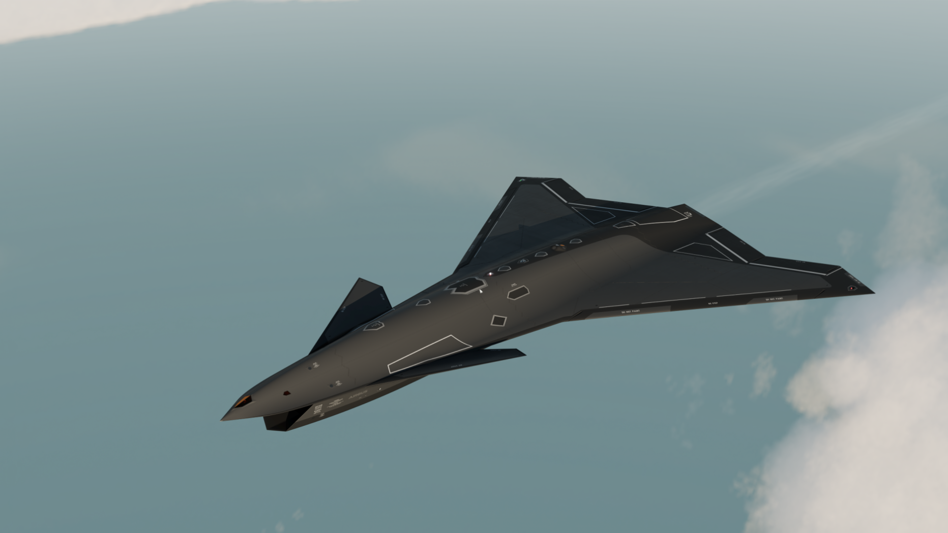 Airbus präsentiert neuartige Wingman-Stealth-Drohne für Kampfjets
