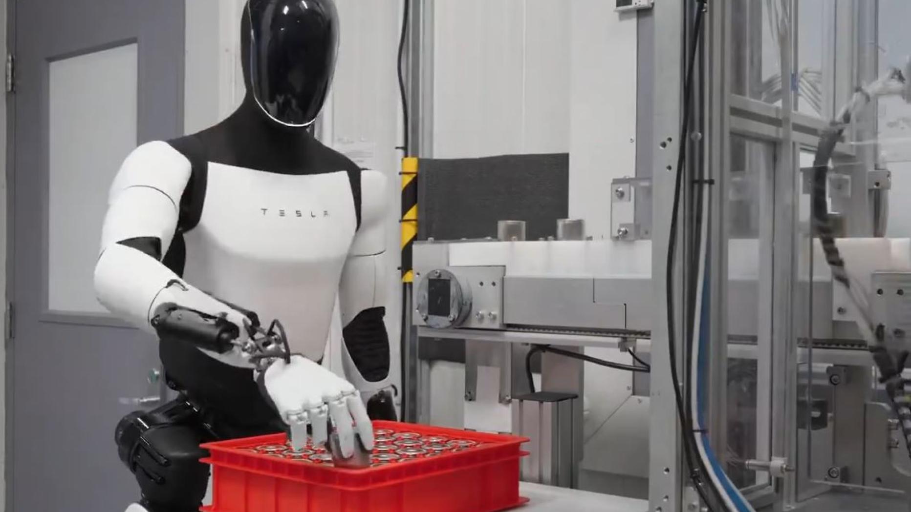 Tesla zeigt neues Video von Optimus-Roboter