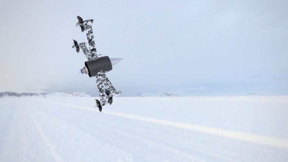 Superschnelle Drohne kommt mit Jet-Triebwerk