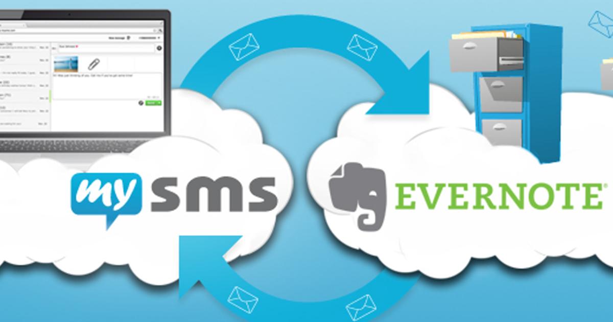 mysms: Grazer App kooperiert mit Evernote