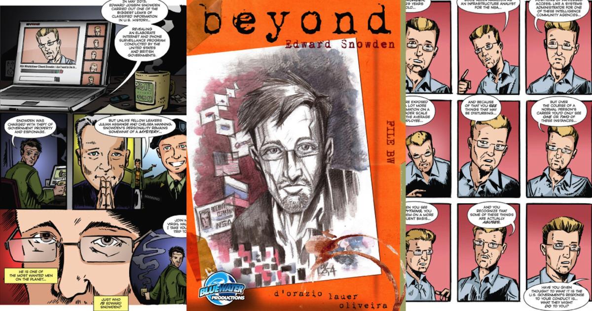 Edward Snowdens Leben als Comic veröffentlicht