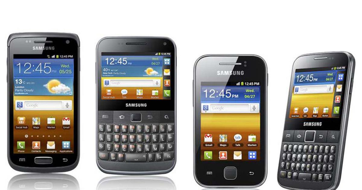 Samsung zeigt vier neue Galaxy-Smartphones