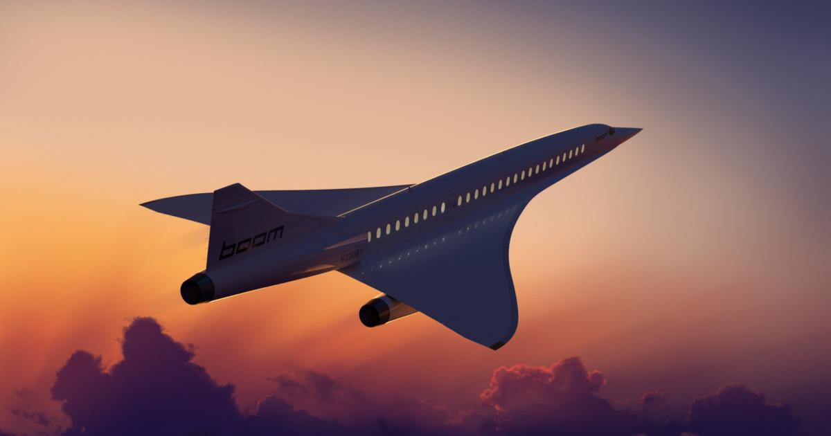 Neue Fotos zeigen Überschall-Jet Boom Supersonic