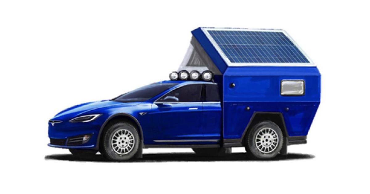 "Leichenwagen": Fotos von Tesla-Wohnmobil sorgen für Lacher