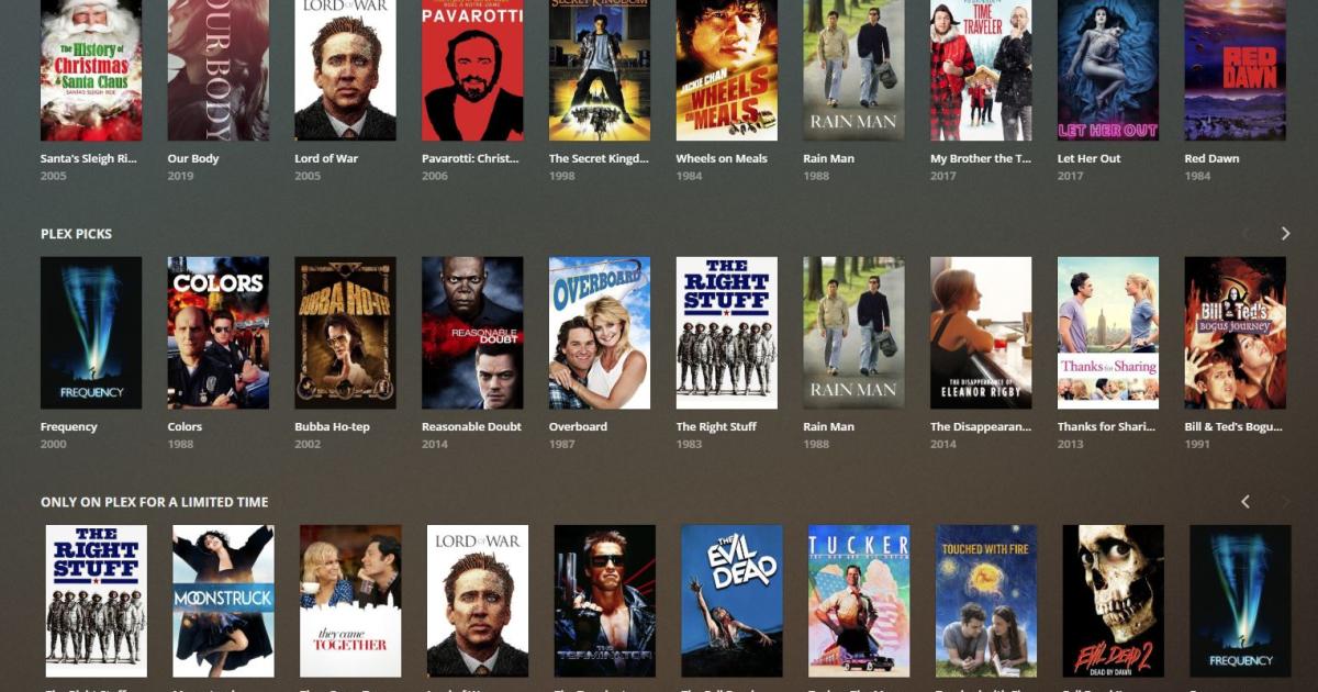Plex startet kostenlosen Netflix-Konkurrenten