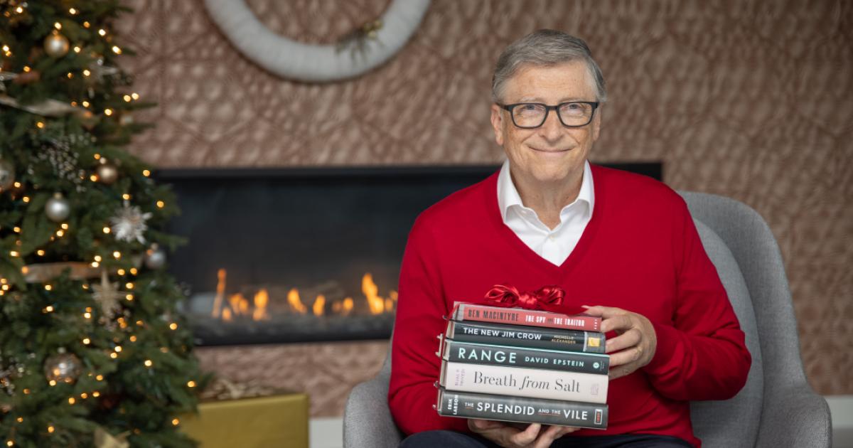 Diese fünf Bücher liest Bill Gates zu Weihnachten