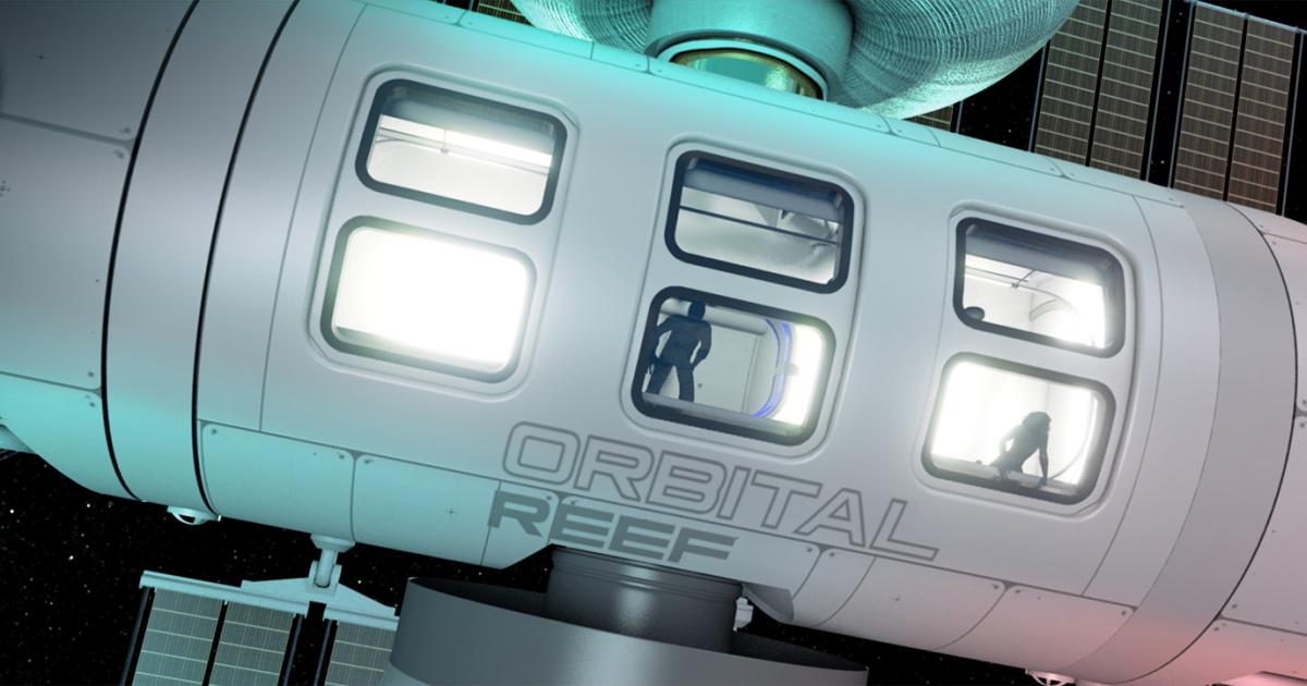 Blue Origin will Raumstation namens "Orbital Reef" errichten