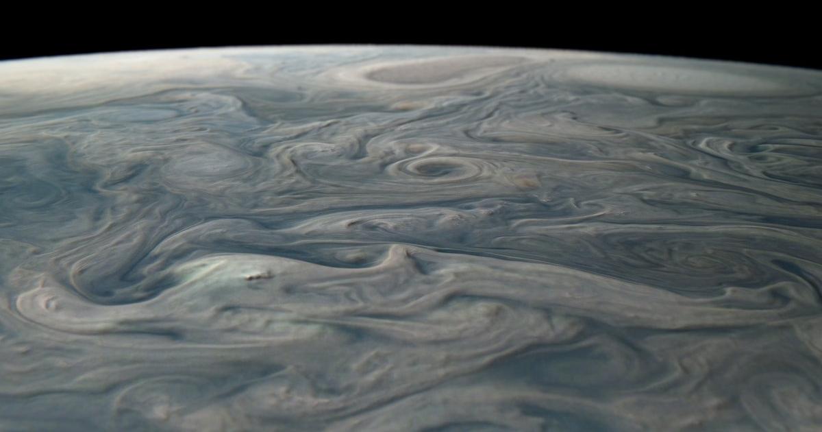 So sehen die gigantischen Stürme auf dem Jupiter im Detail aus