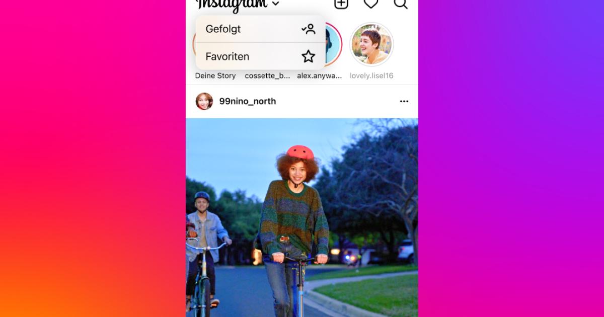 Instagram bringt die chronologische Timeline zurück