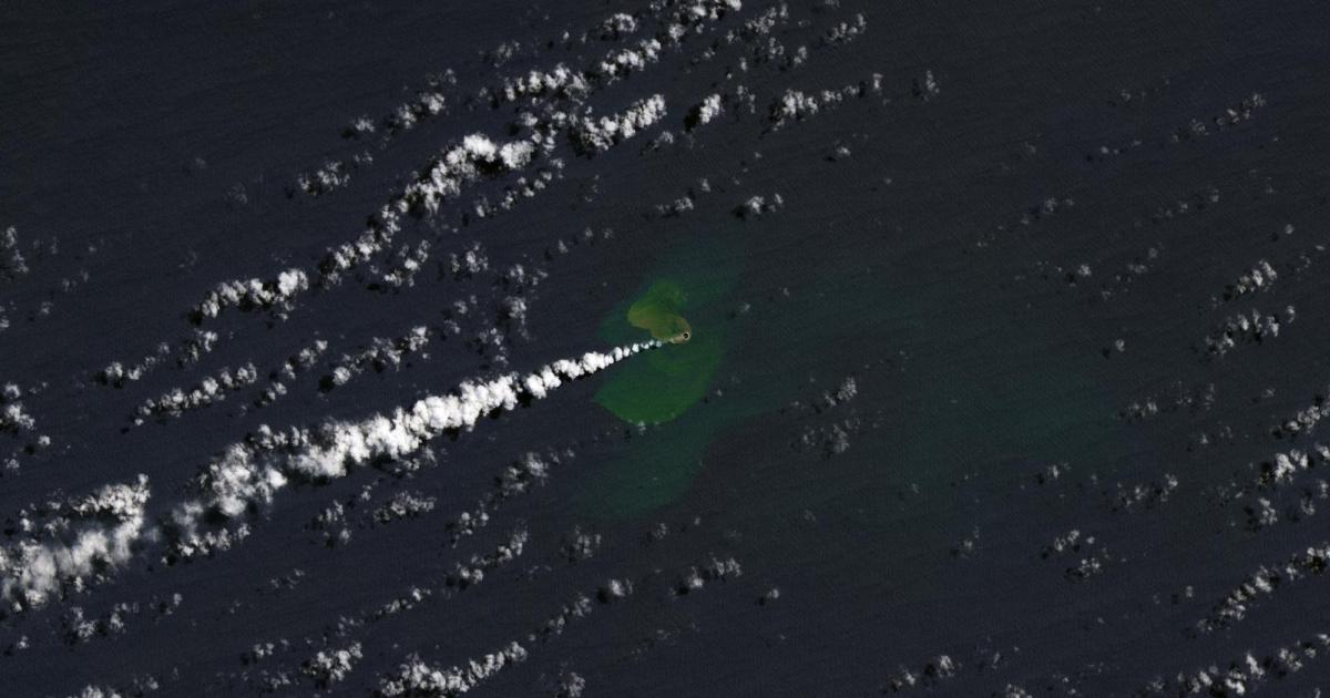 NASA entdeckt eine neue Insel im Pazifik