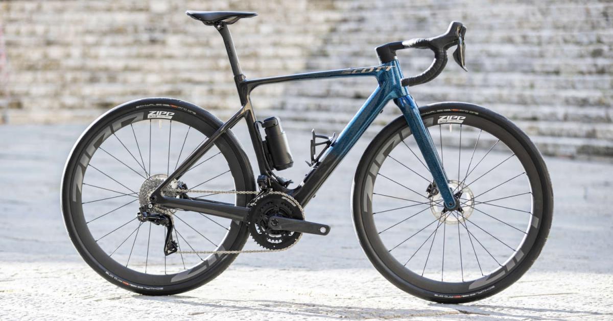 Dieses Rennrad hat einen fast unsichtbaren E-Antrieb