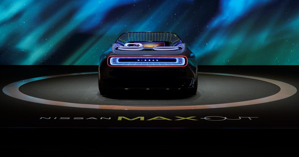 Nissan zeigt futuristisches Elektro-Cabrio mit Display-Radkappen