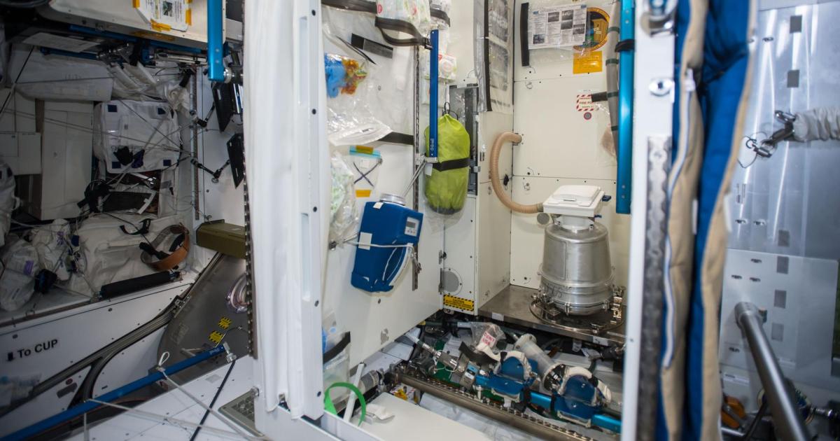 Astronauten auf der ISS haben ein Urin-Problem